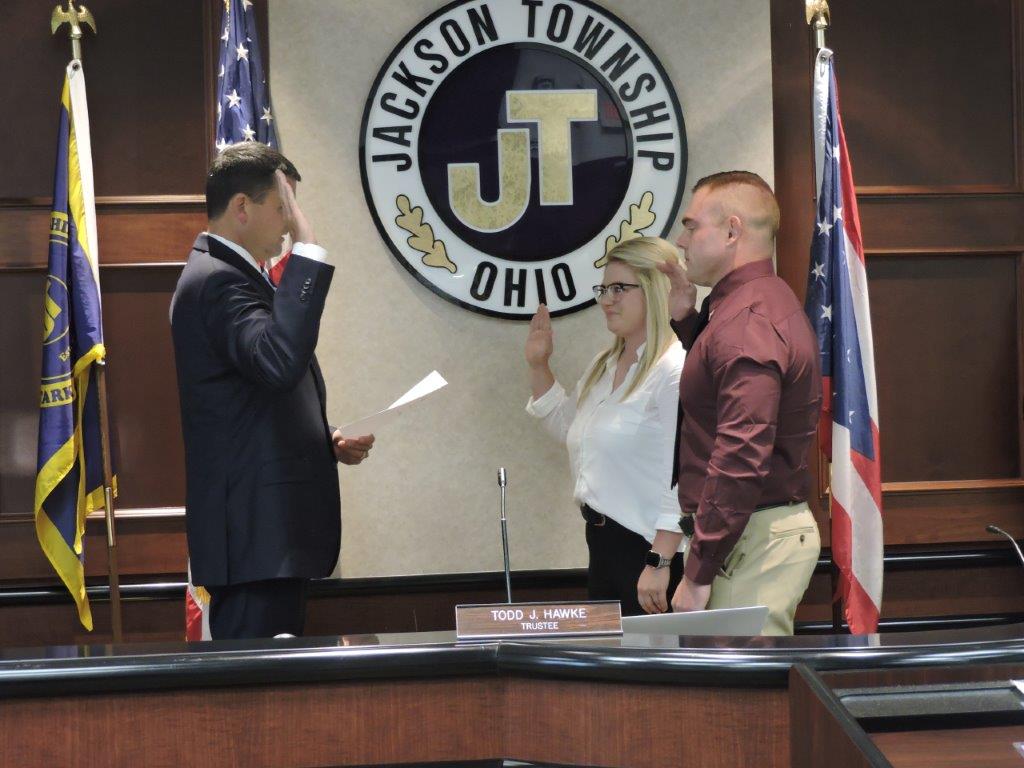 Police Department adds two new officers - Jackson Township, Stark ...